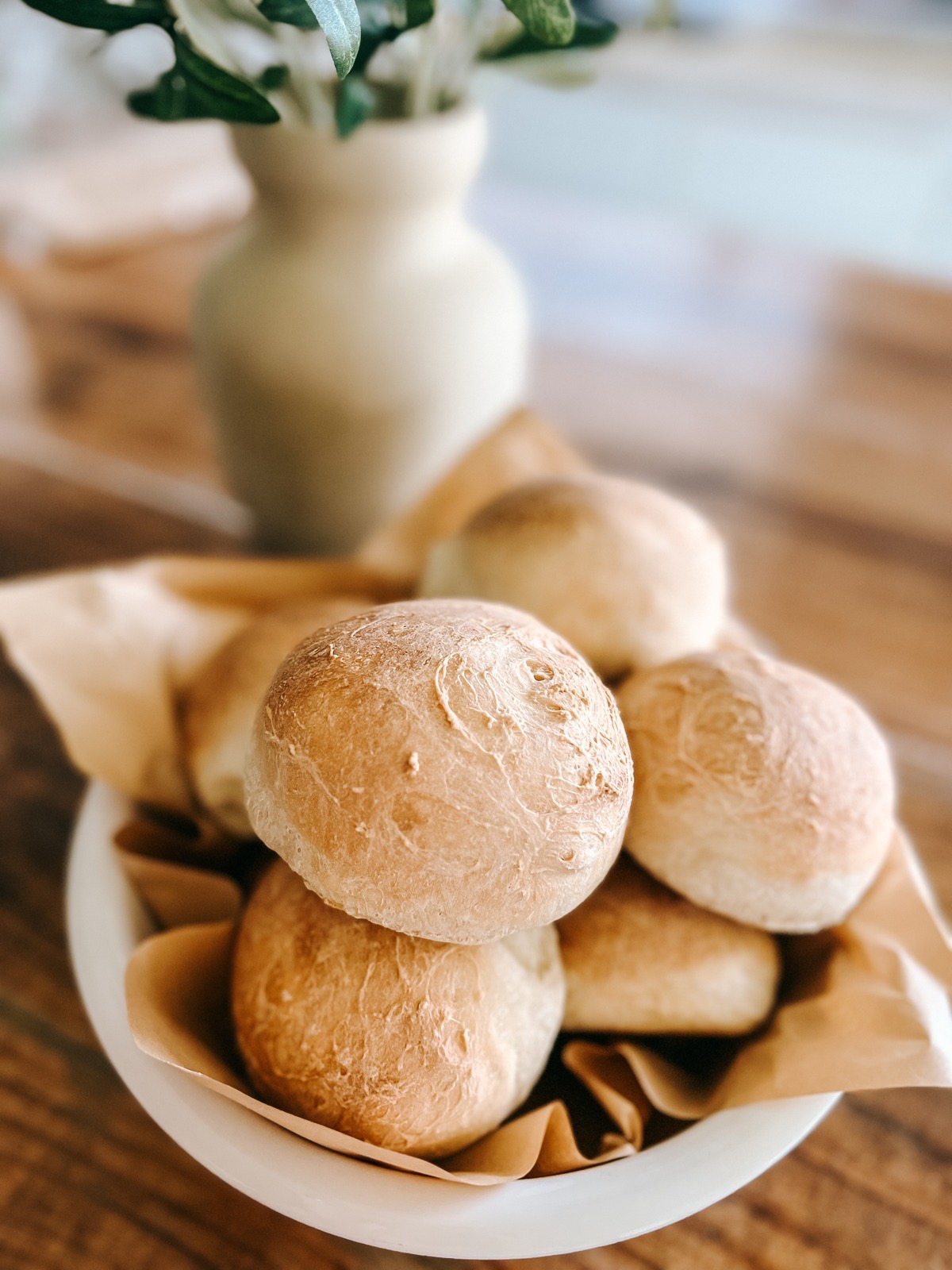 Easy Sourdough Bread Rolls - Amy Collins Tribe