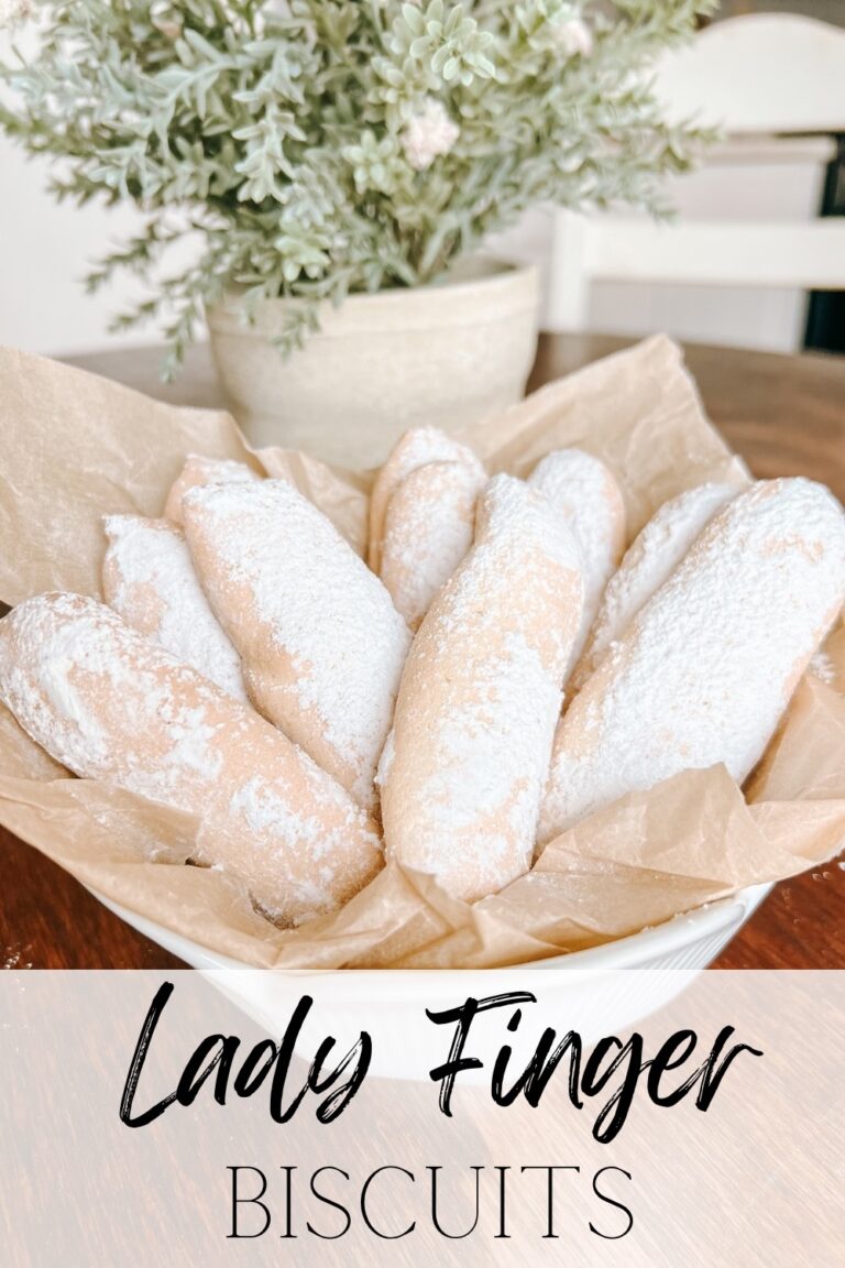 Lady Finger Biscuits - Amy Collins Tribe